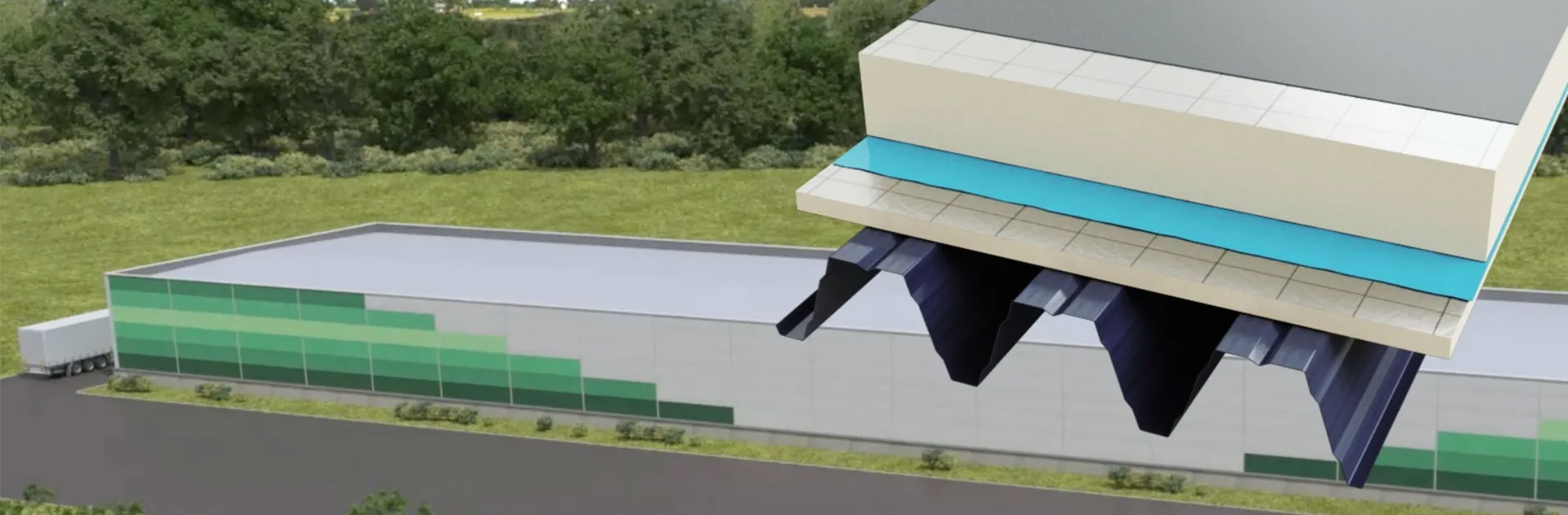 Reroof: Uusi tasakattoratkaisu teräskansiprojekteihin