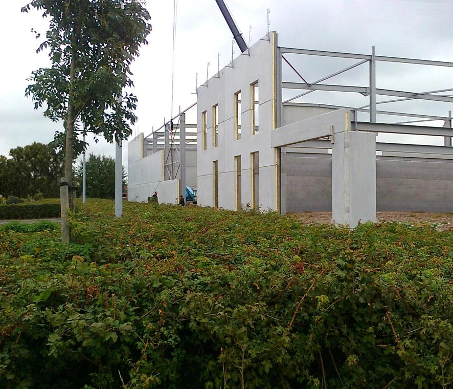 IP PIR Prefab gevelelement isolatie van Recticel Insulation